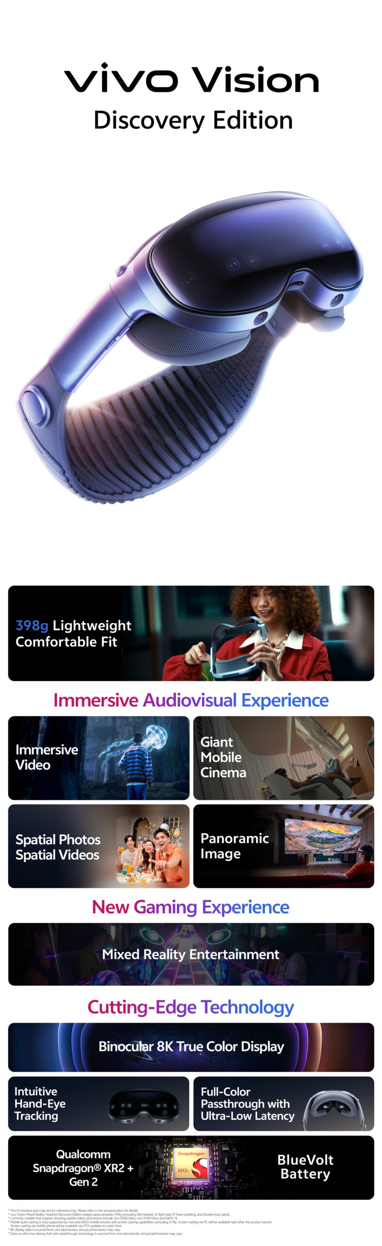 即将登陆大马！vivo 首款 MR 头显 Vision 探索版发布：8K 视觉、手势操控加 AI 交互！