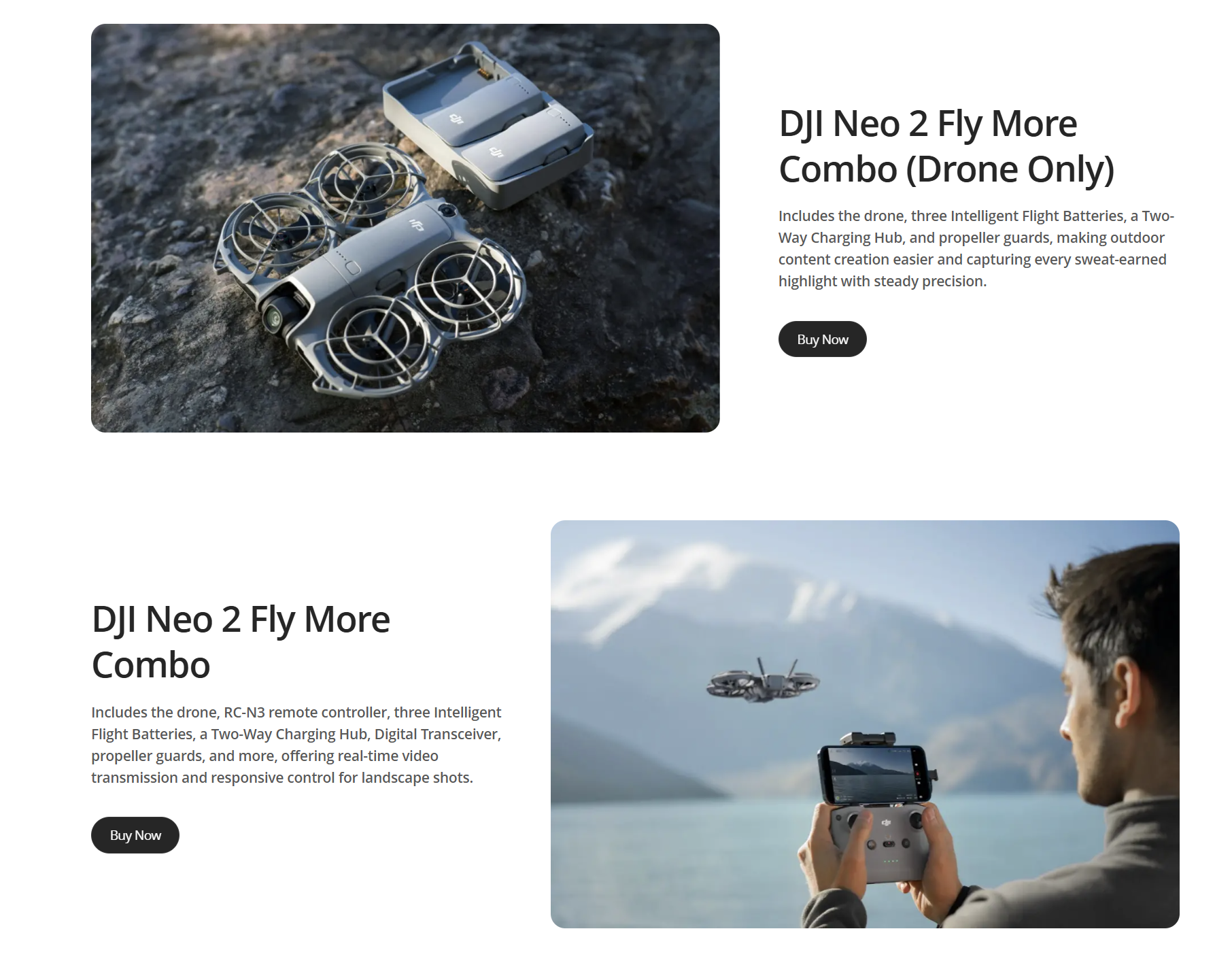 DJI Neo 2、Osmo Action 6发布：Neo 2全面升级、Action系列首度引入可变光圈，RM899起！ - Zing Gadget